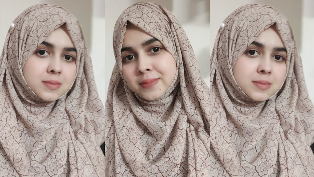 Full Coverage Hijab Tutorial With Borka #hijabtutorial #hijab #hijabstyle - YouTube