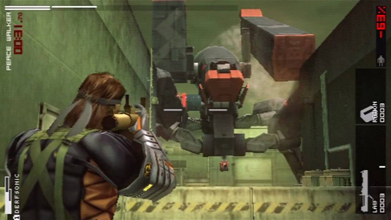 Metal Gear Solid Peace Walker - Peace Walker Battle 2 [2/2] - YouTube