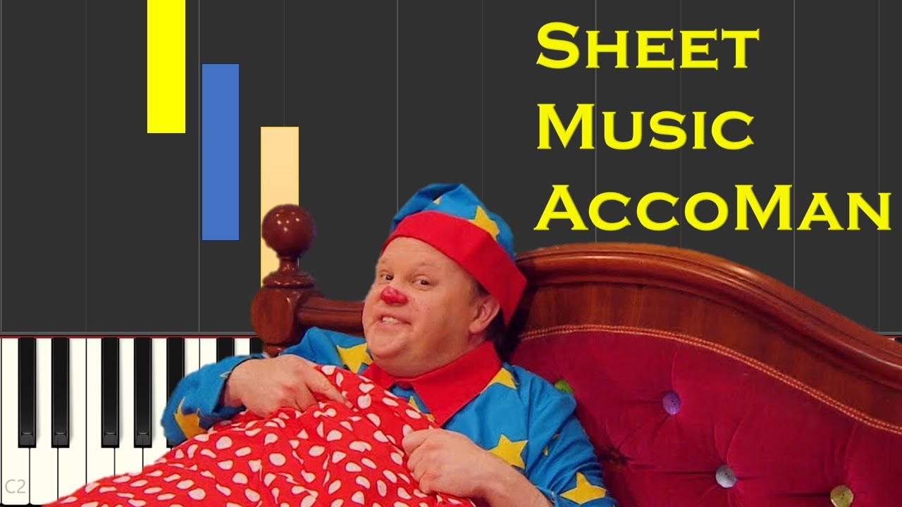 Learn How To Play CBeebies - Bedtime Theme Song With This Sheet Music ...