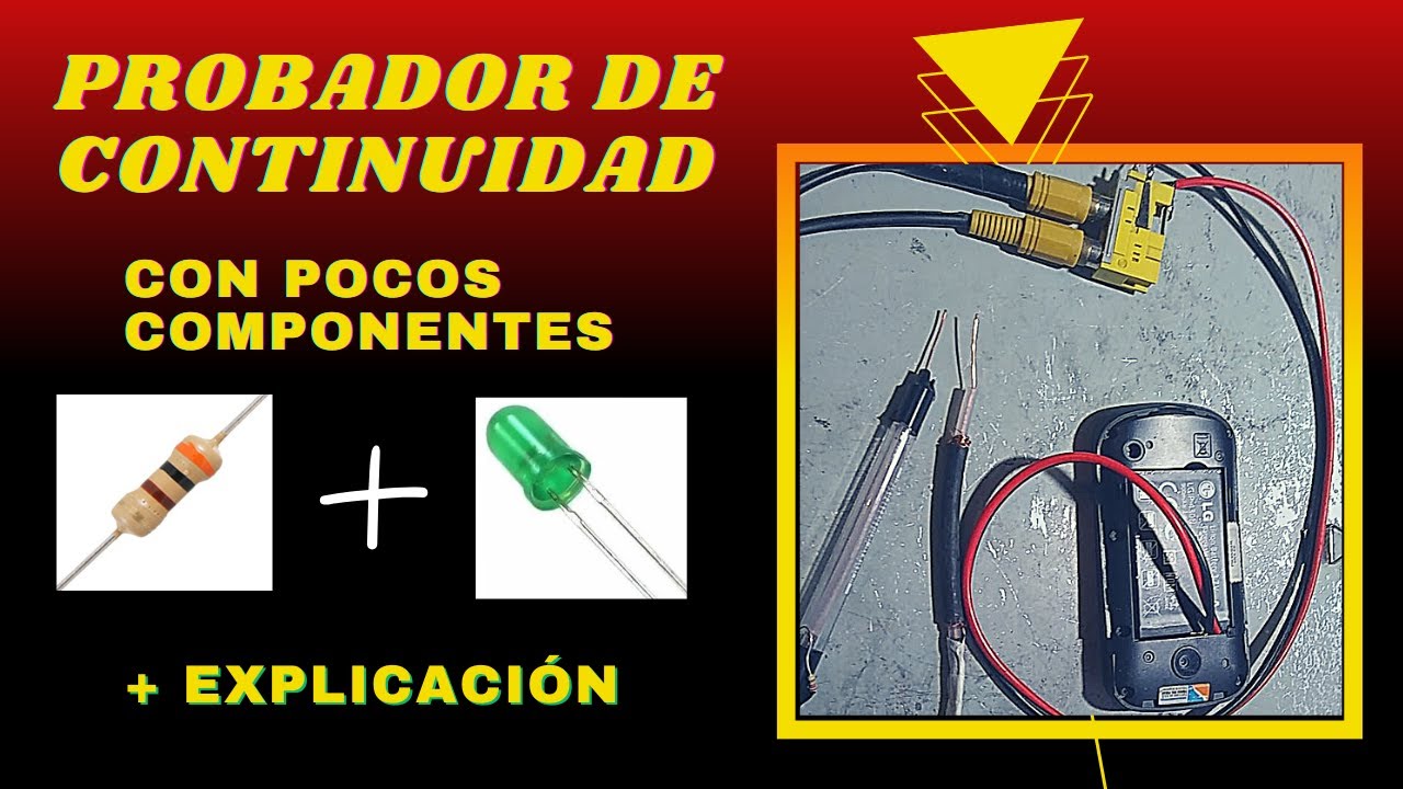 ¿Cómo Hacer un PROBADOR de CONTINUIDAD con celular VIEJO? - YouTube