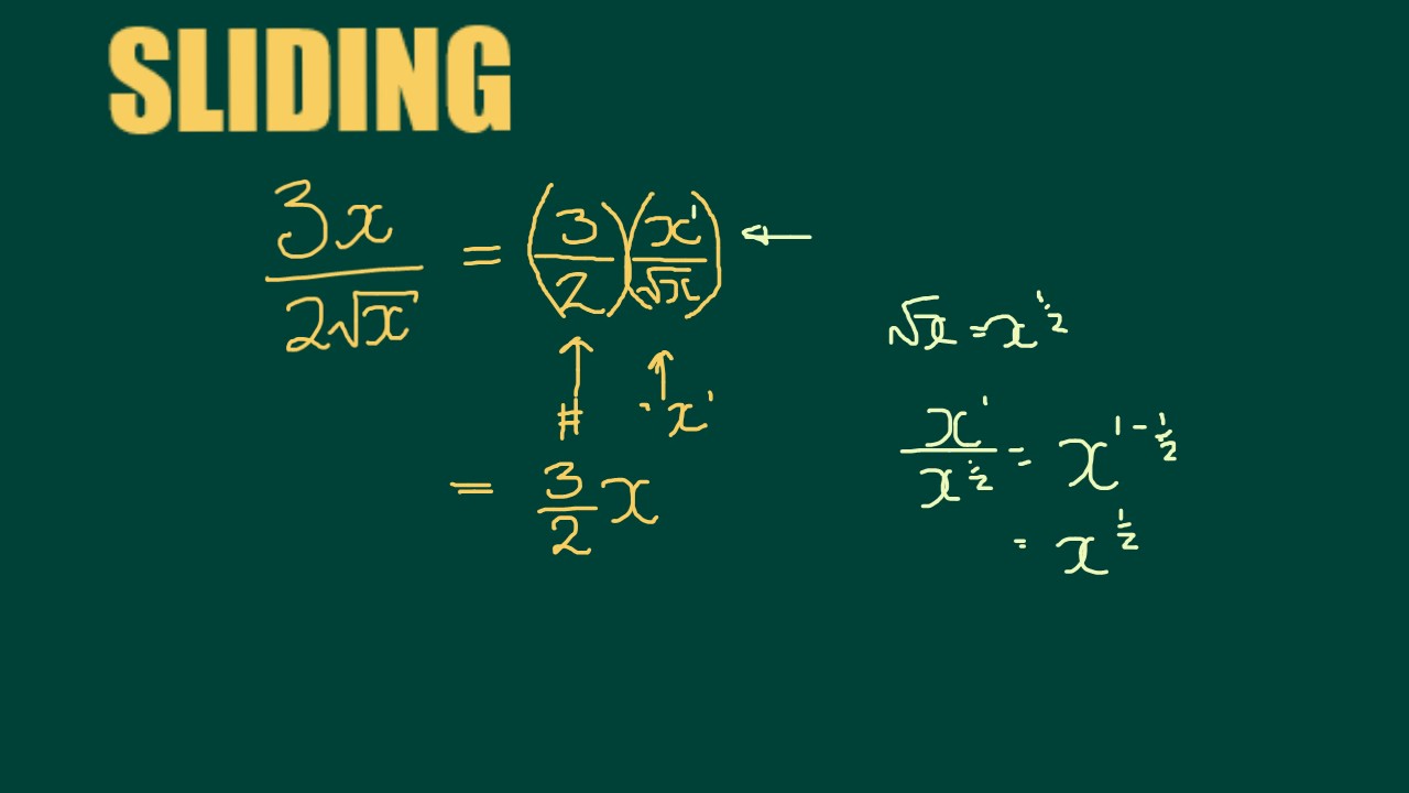 SLIDING & THE V - YouTube