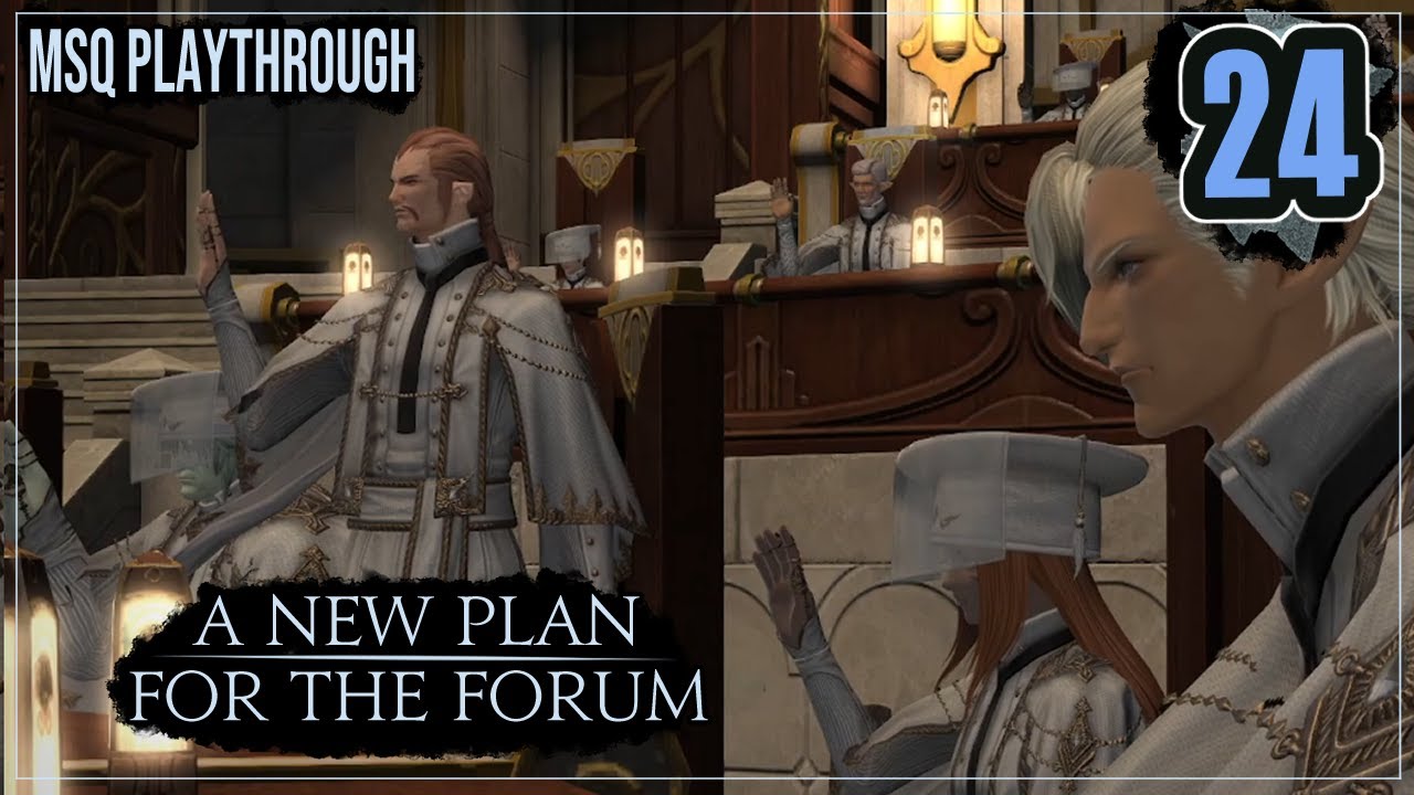 The Forum Reaches A Decision | FFXIV: Endwalker MSQ (Episode 24 ...