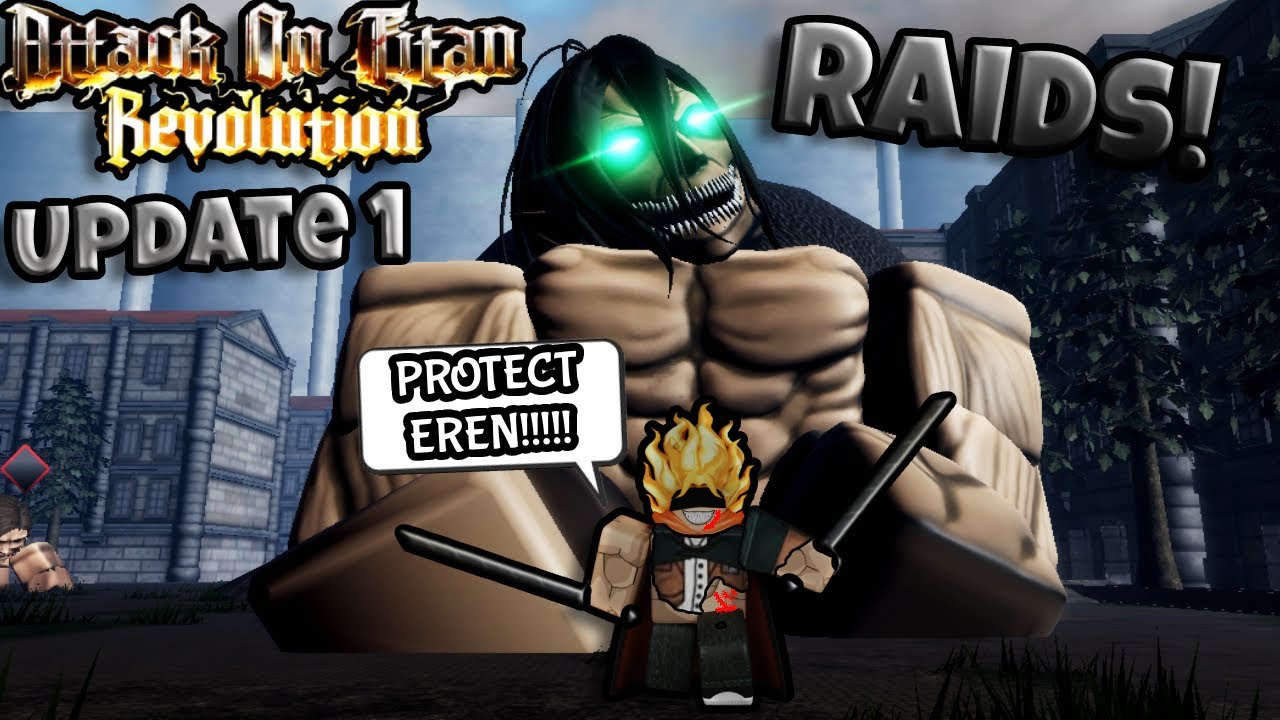 ATTACK ON TITAN REVOLUTION FINALLY ADDED RAIDS (Update 1) - YouTube
