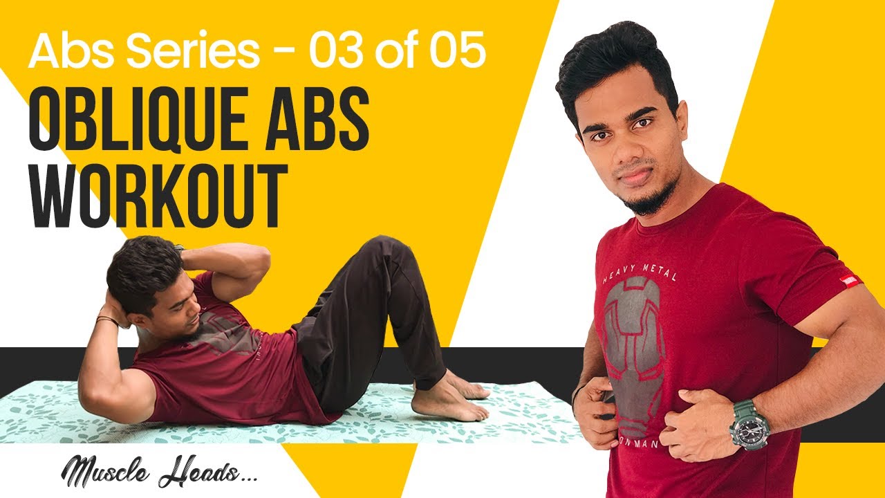 Abs Series 3 of 5 | Obliques | Workout with Muscle Heads | Follow Along ...
