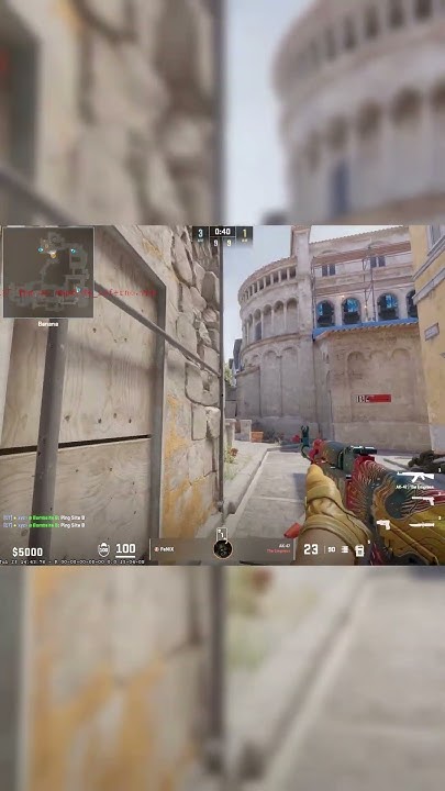 Competitive Inferno | 1v4 Round Clutch 🎯#cs2 #counterstrike #counterstrike2 #cs2highlights # ...