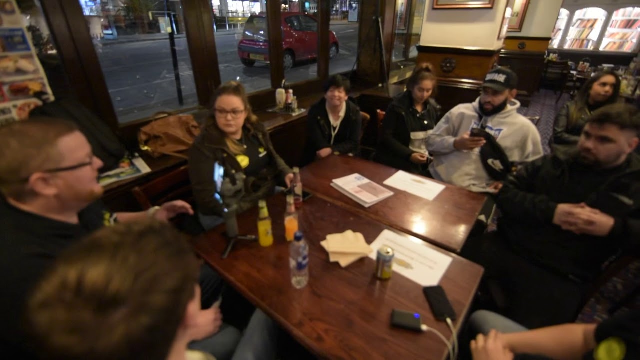 BEHIND THE SCENES... When Wetherspoons The Game! Was live giving the ...