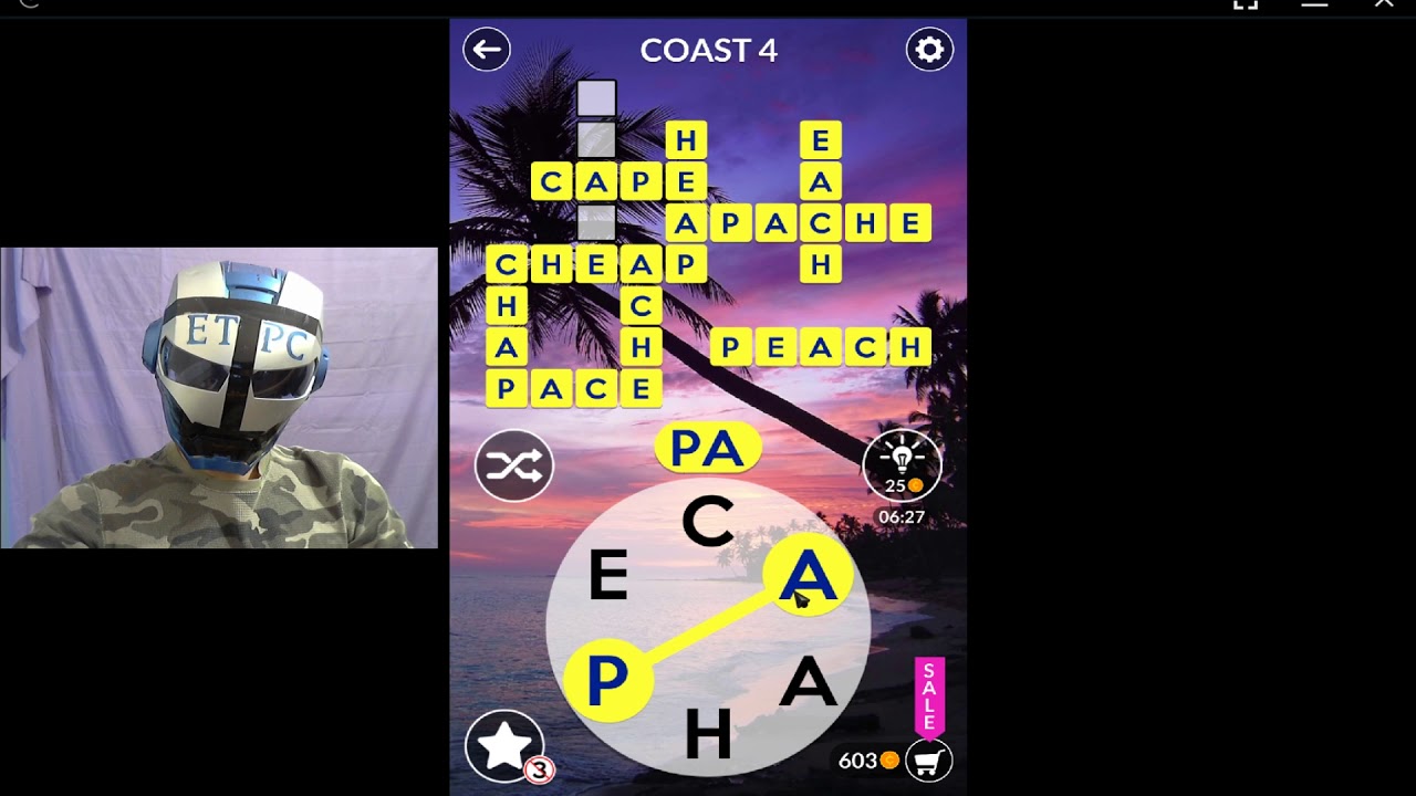 WORDSCAPES COAST 4 ANSWERS masaya ang mga salita - YouTube
