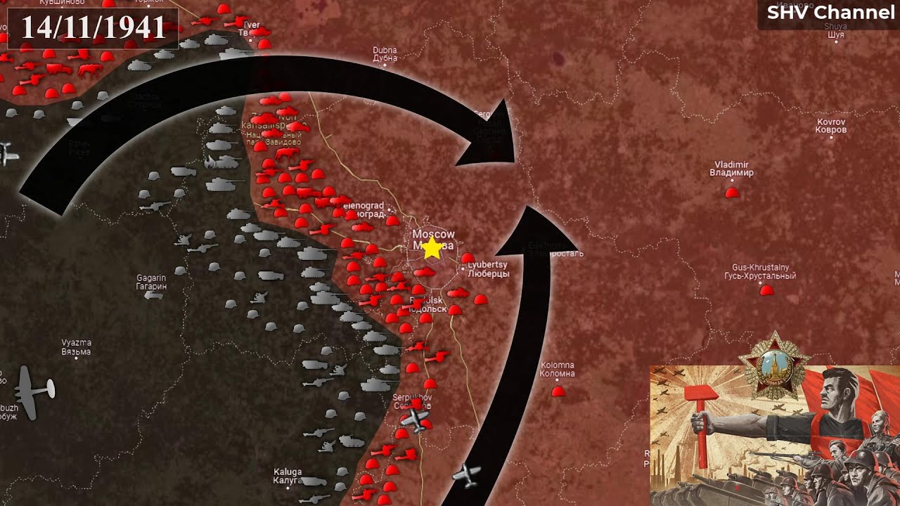 Battle For Moscow 1941, WW2 - YouTube