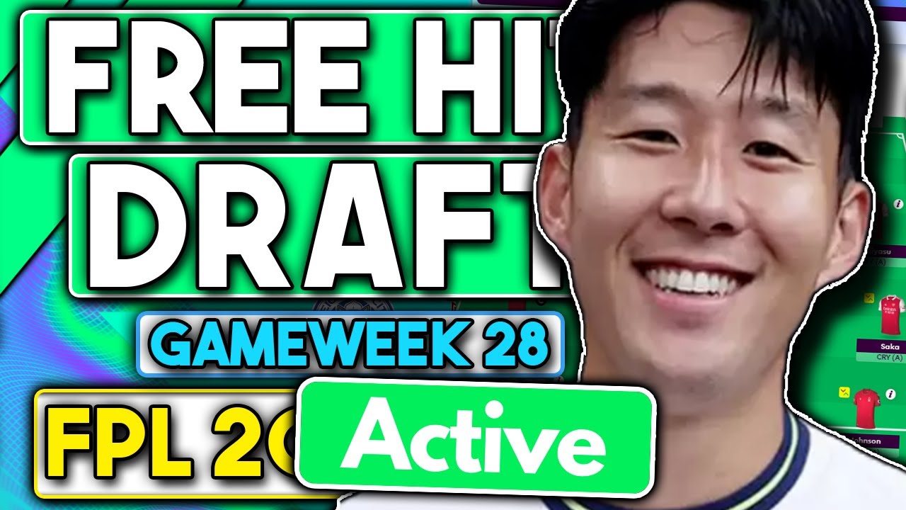 FPL BLANK GAMEWEEK 28 FREE HIT TEAM | BEST TEAM FOR GW28 | Fantasy ...