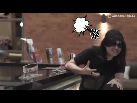 angga candra PRANK DUA RECEPTIONIST HOTEL CANTIK SEKALIGUS !! SAMPE KELEPEK KELEPEK