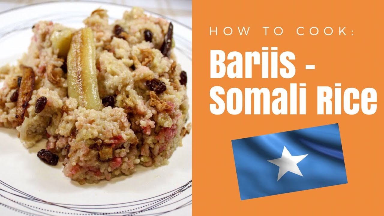 TUTORIAL | HOW TO COOK SOMALI BARISS RICE! | كيف لطهي الأرز - YouTube