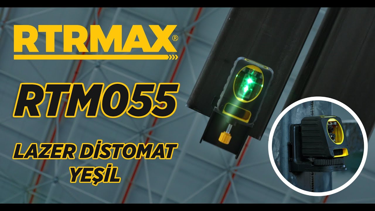 RTM055 Lazer Distomat Yeşil - YouTube