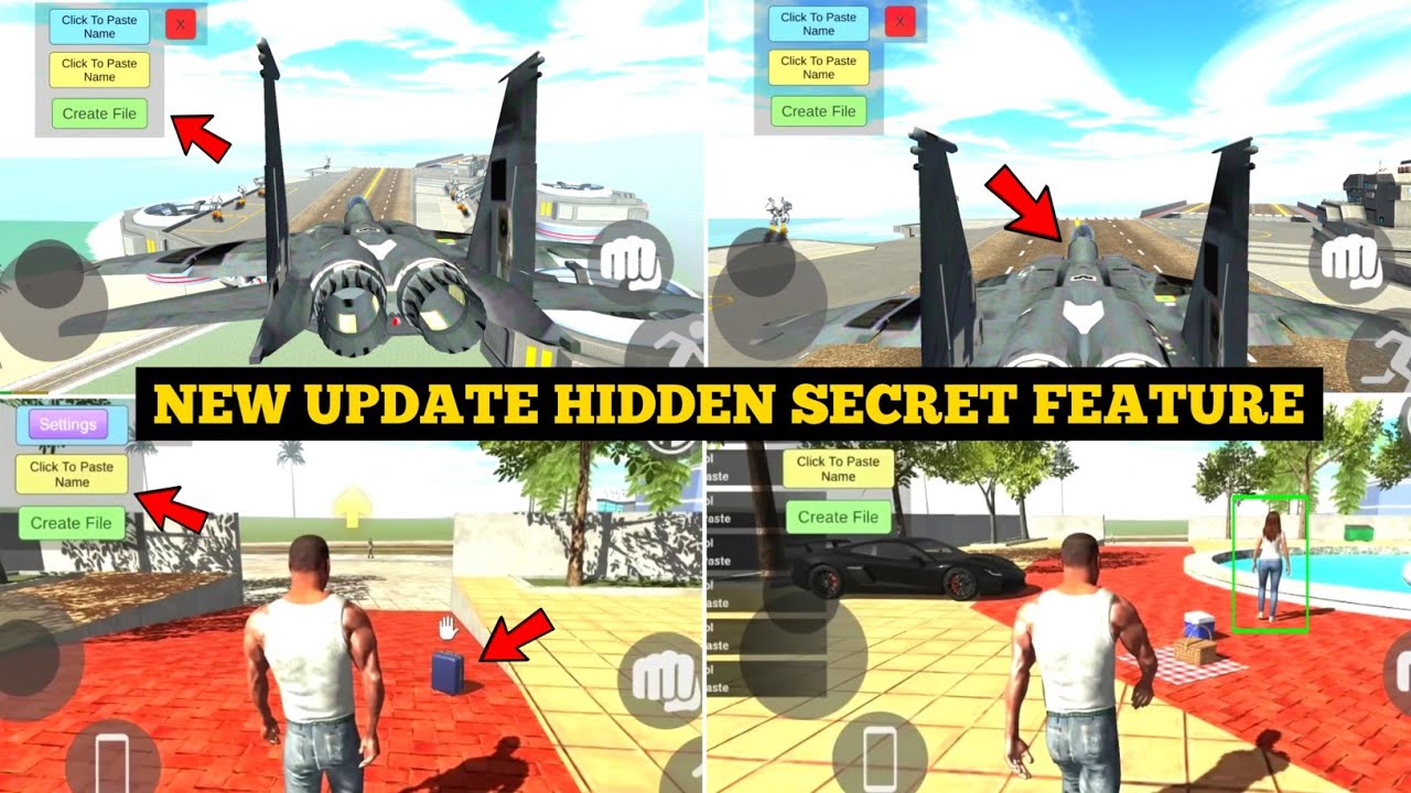 New Update Hidden Secret Feature in Indian Bike Driving 3D 🤯🔥| New ...