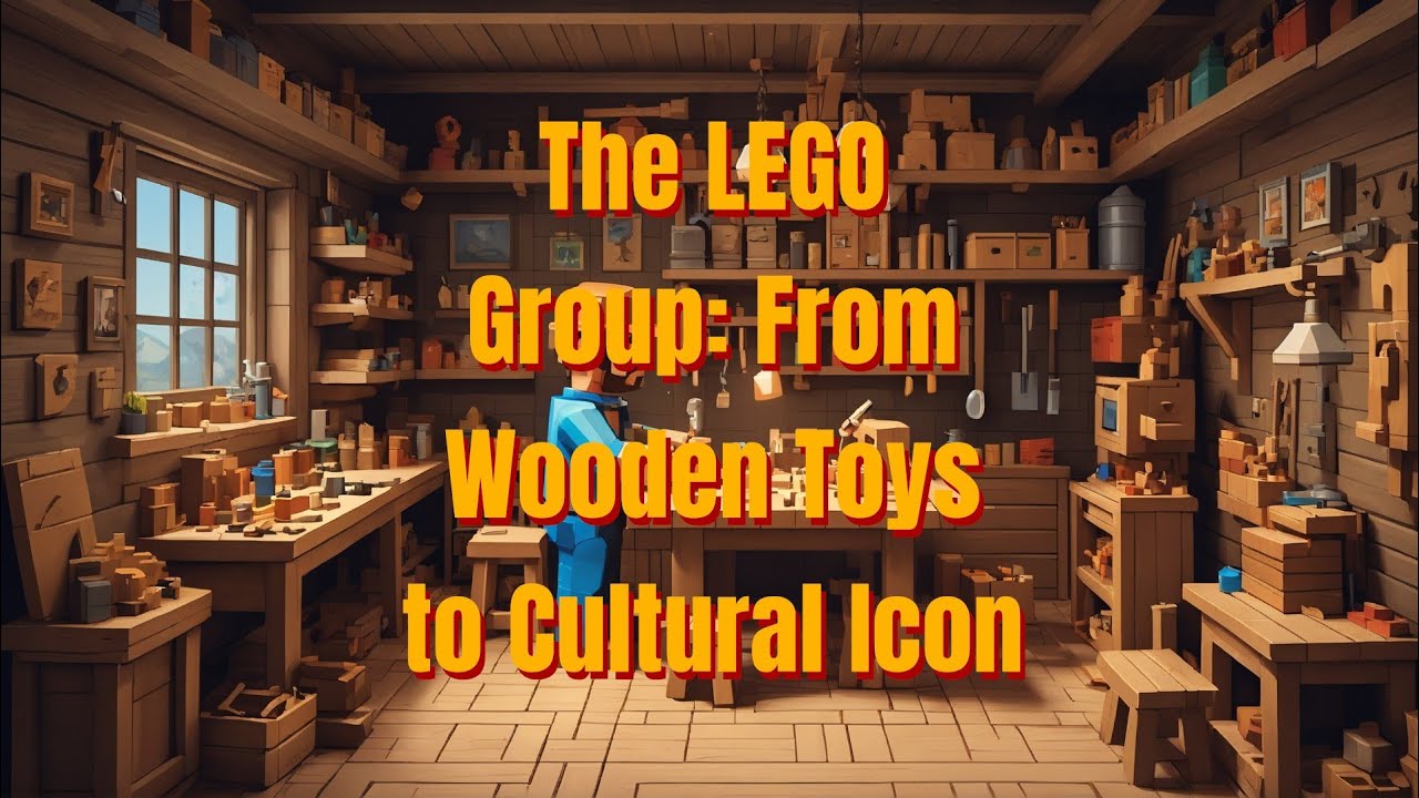 The story of Lego Group from wooden Toys to Cultural lcon - YouTube