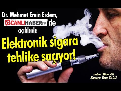 Samsun Büyük Anadolu'dan uyarı: E-Sigara tehlikeli!