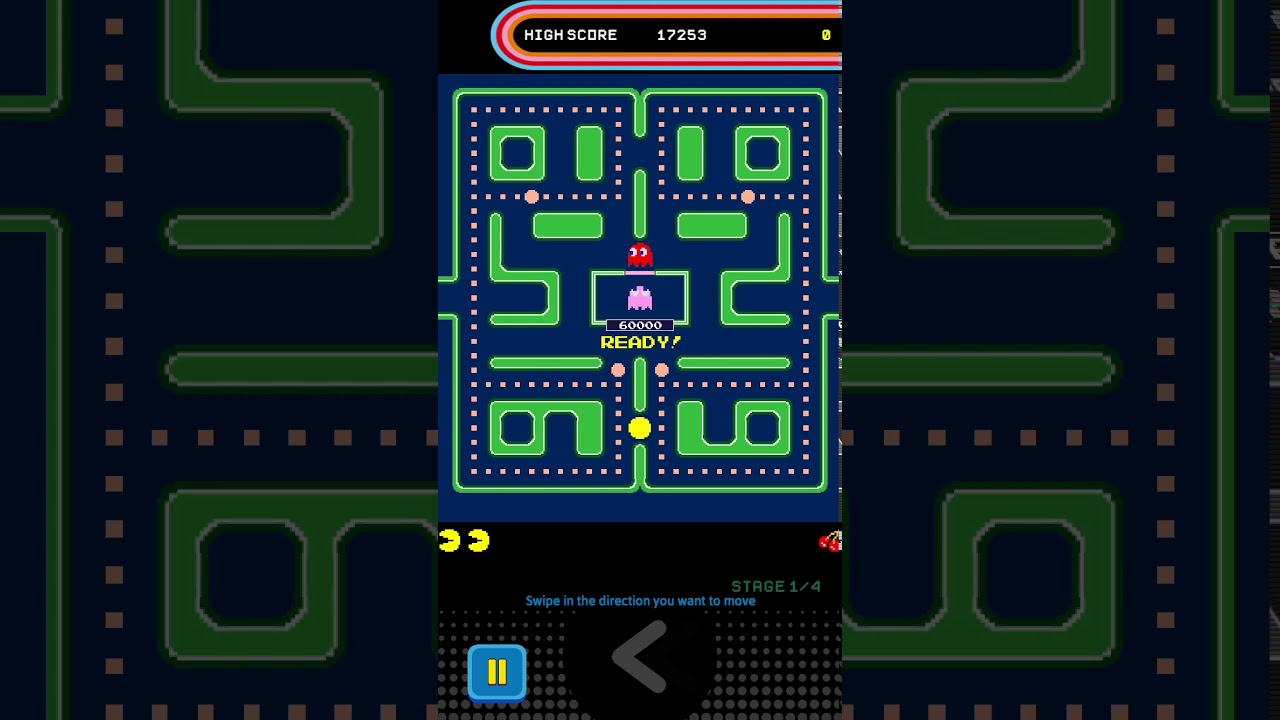 Easy Level In Pac-Man! 😁👍 - YouTube