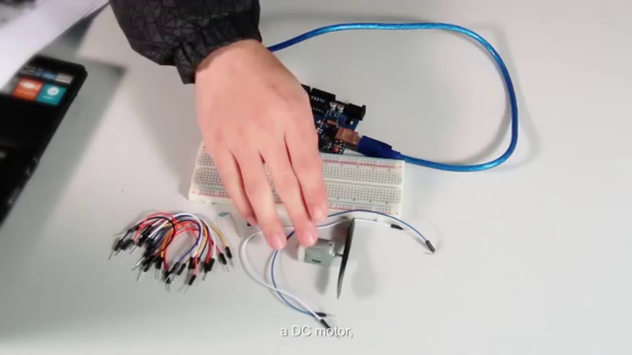 Sunfounder Kit Turorial for Arduino - Small Fan - YouTube