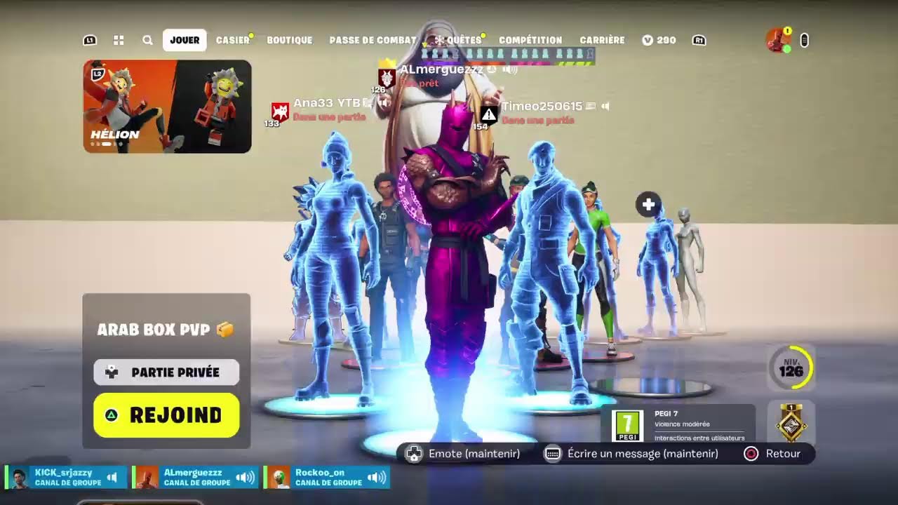 Live Fortnite Game abo! Ça y'est nous y est zebi! Venez jouez les ...