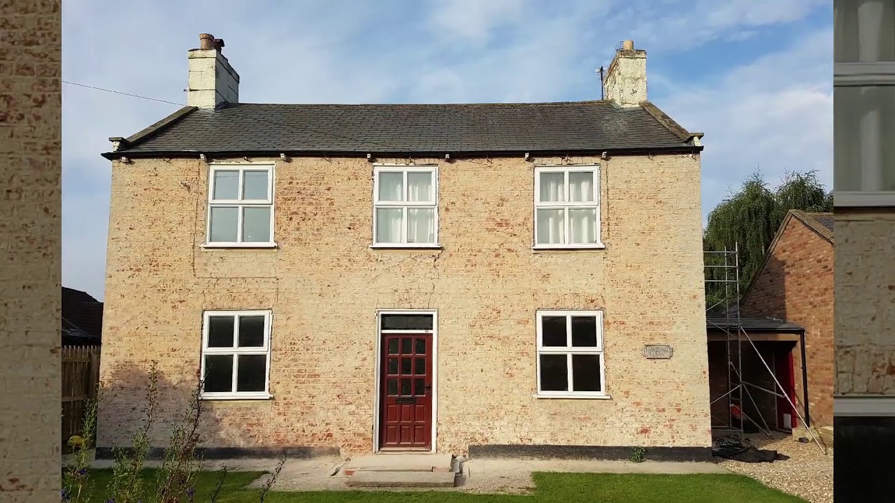 Render removal - house restoration - YouTube