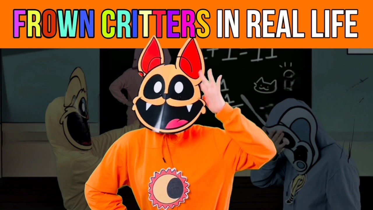 FROWN Everyday In Real Life! | Poppy Playtime: Chapter 3 - YouTube