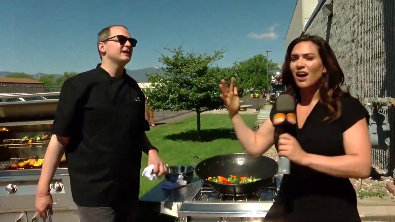 Chef Andrew Cooking on FOX21 Living Local pt. 3 - YouTube