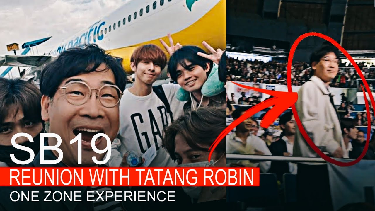 SB19 and TATANG ROBIN FINALLY REUNITED? Spotted in One Zone Half A ...