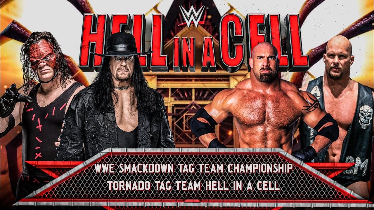 Undertaker & Kane Vs Goldberg & Steve Austin | Tag Team Championship ...