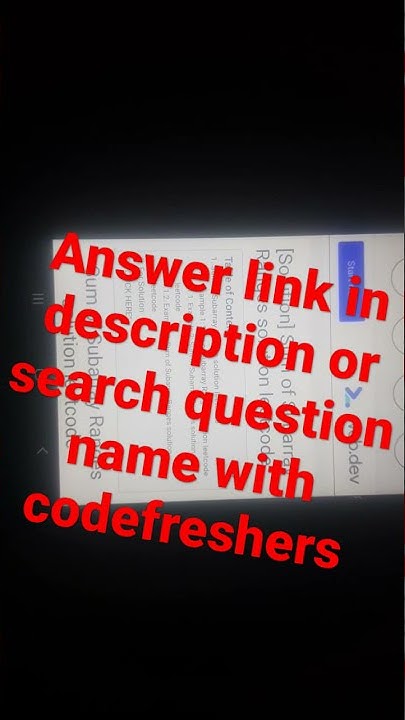 Sum of Subarray Ranges solution leetcode - YouTube