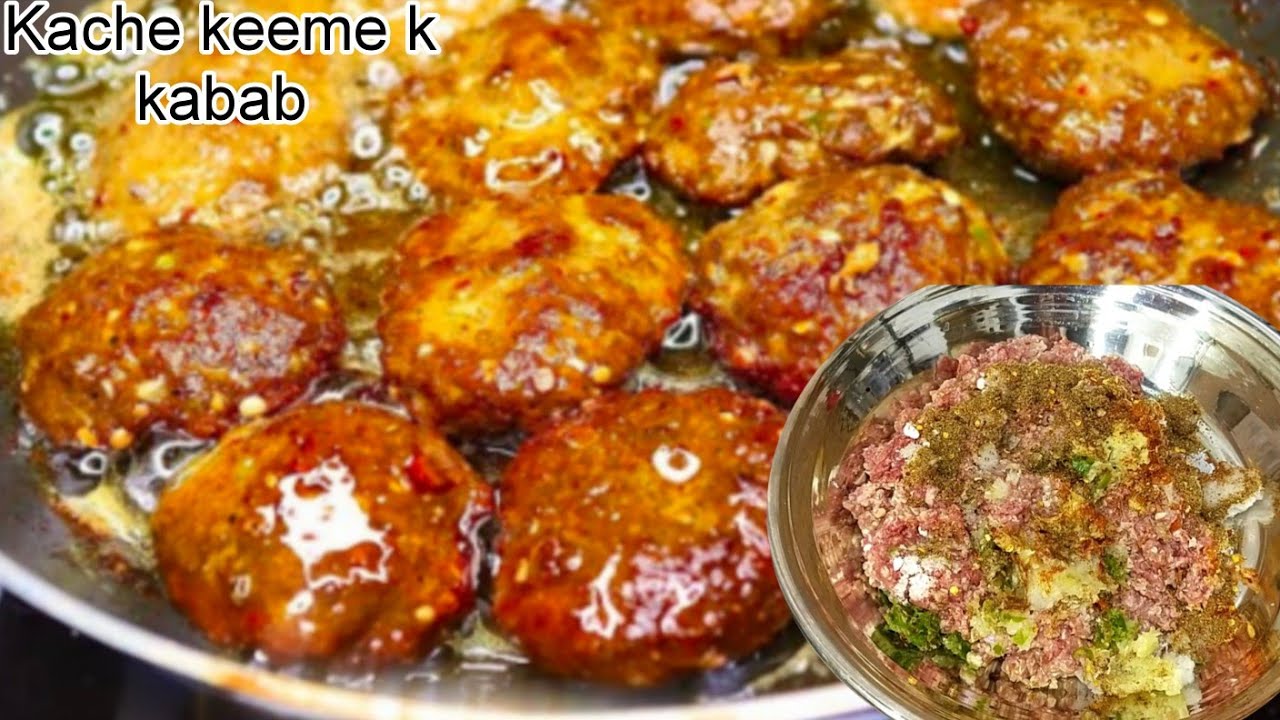 Kache keeme ke kabab ki recipe |Bakra Eid Special tasty kabab recipe ...