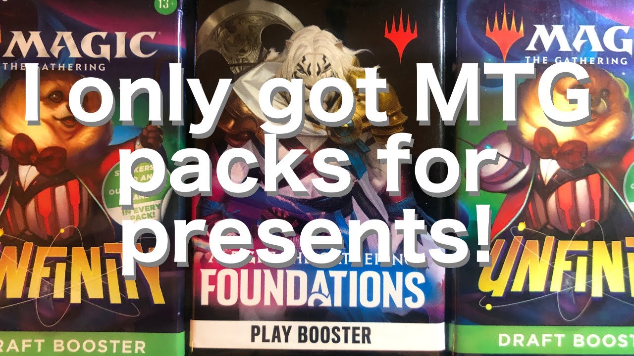 The only thing I got for presents this year: packs of Mgic the ...