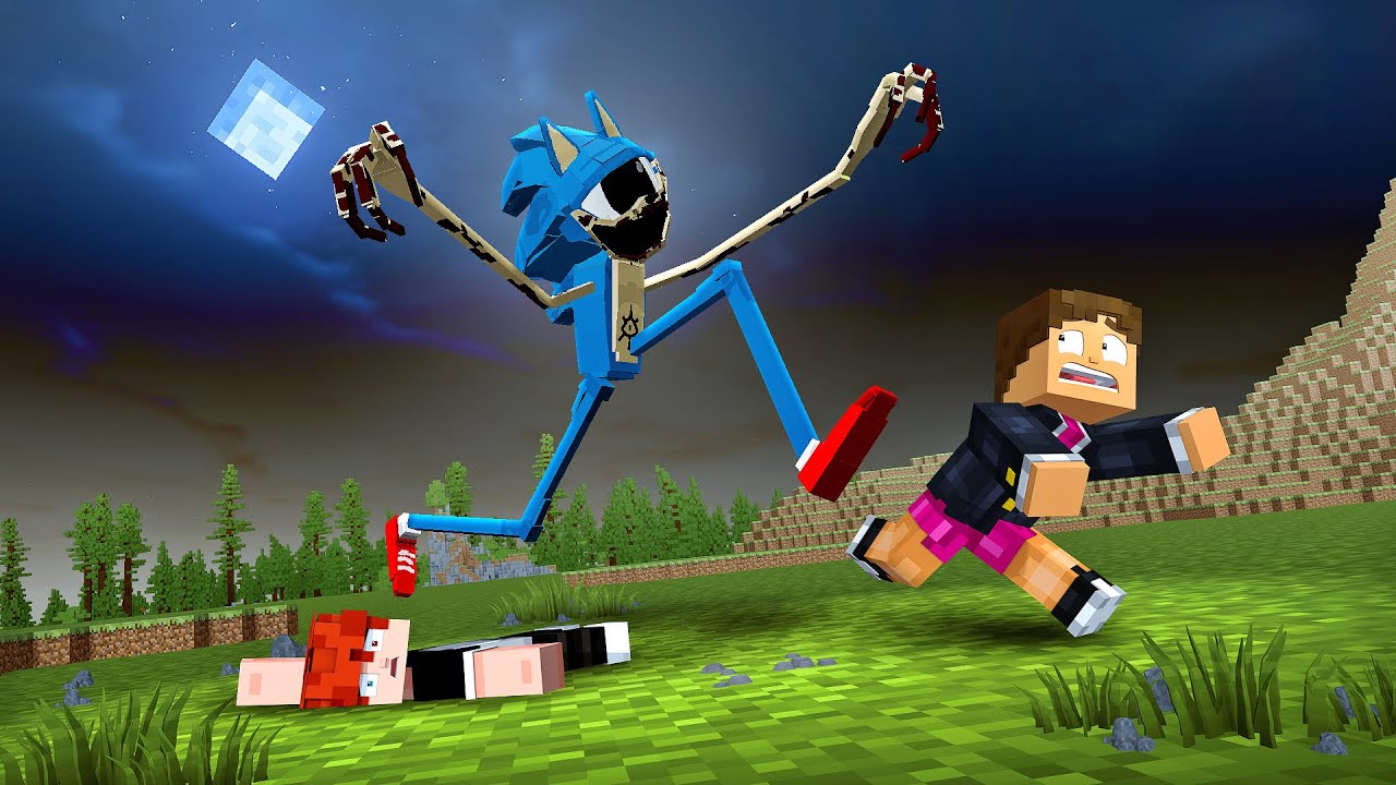 SONIC EYX NO MINECRAFT! - YouTube