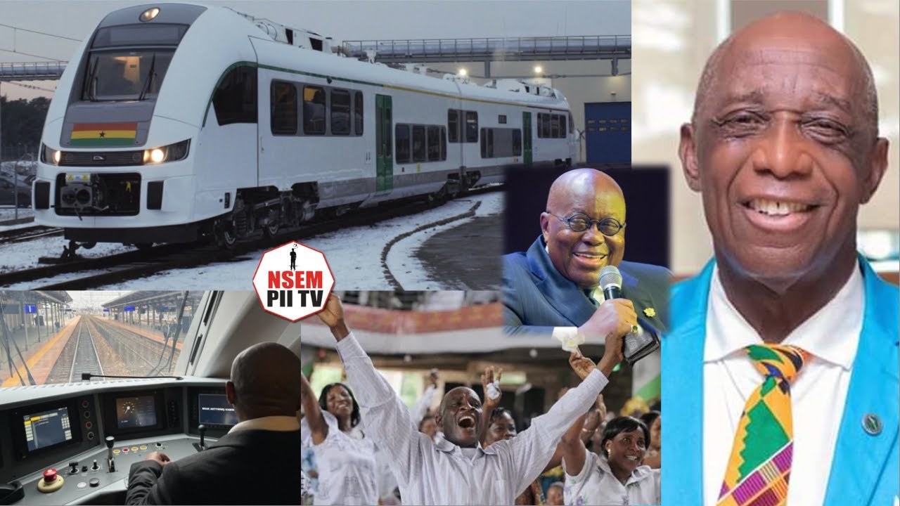 Hurray!! Tema Mpakadan Rails Takes Shape As Ultramodern Train lands in ...