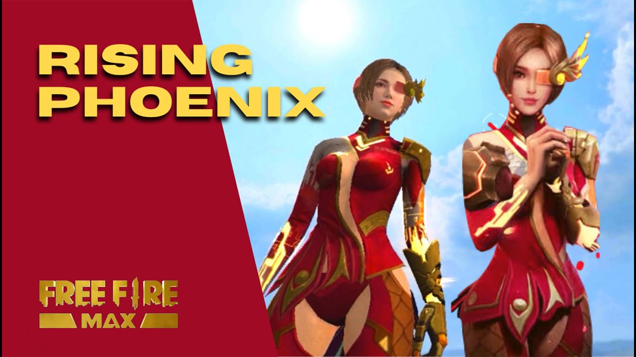 FREE FIRE MAX - RISING PHOENIX FEMALE BUNDLE HIGHLIGHT - YouTube