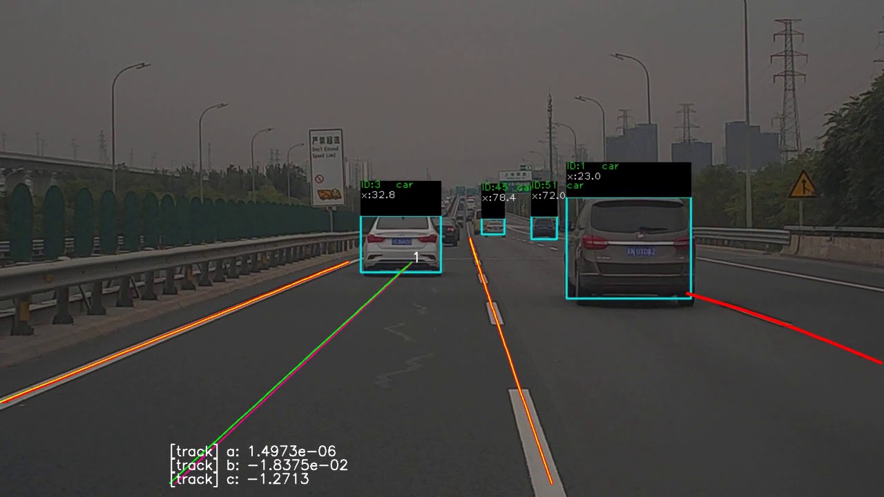 object and lane detection - YouTube