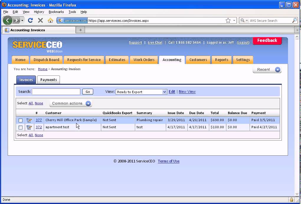 Exporting To Quickbooks Youtube