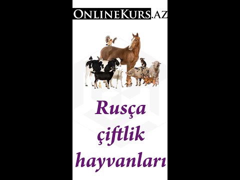 Rusça çiftlik hayvanları