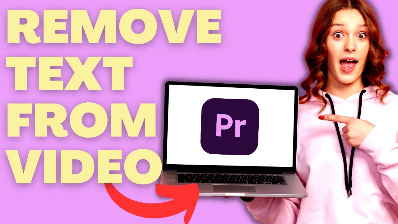 How To REMOVE TEXT From Video In Adobe Premiere Pro YouTube How To REMOVE TEXT From Video In Adobe Premiere Pro YouTube