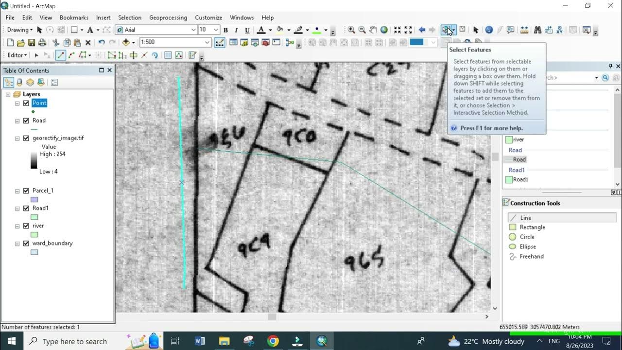 Digitization In Arcmap Youtube