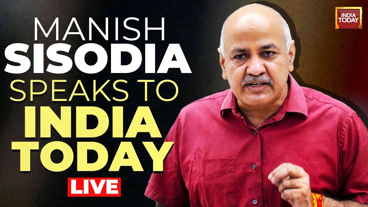 LIVE: Manish Sisodia Exclusive Interview | 1st Interview After Tihar ...