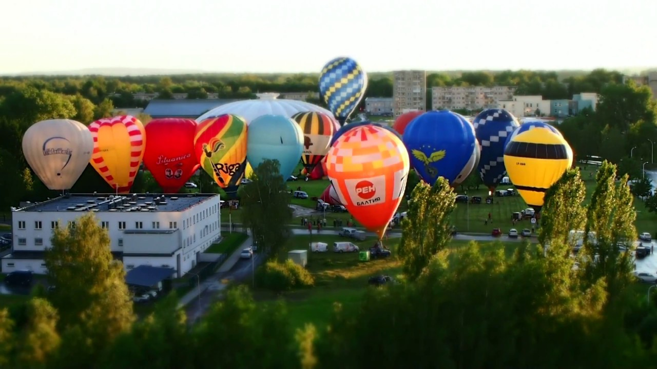 Oro balionai Elektrėnai - YouTube