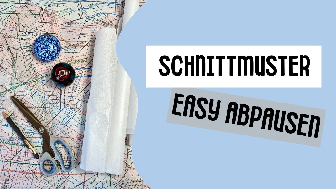 Schnittmuster vom Mehrschnittbogen abpausen - Burda Style Schnittmuster ...