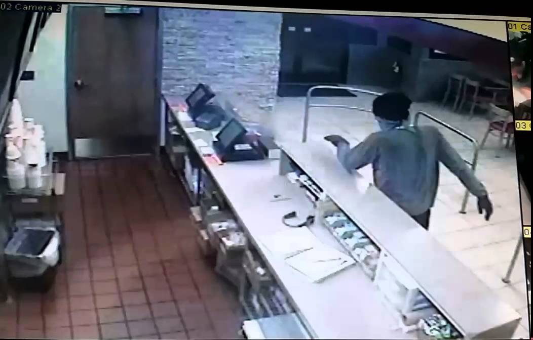 Burger King Robbery 3/28/2016 (Clip 1) - YouTube