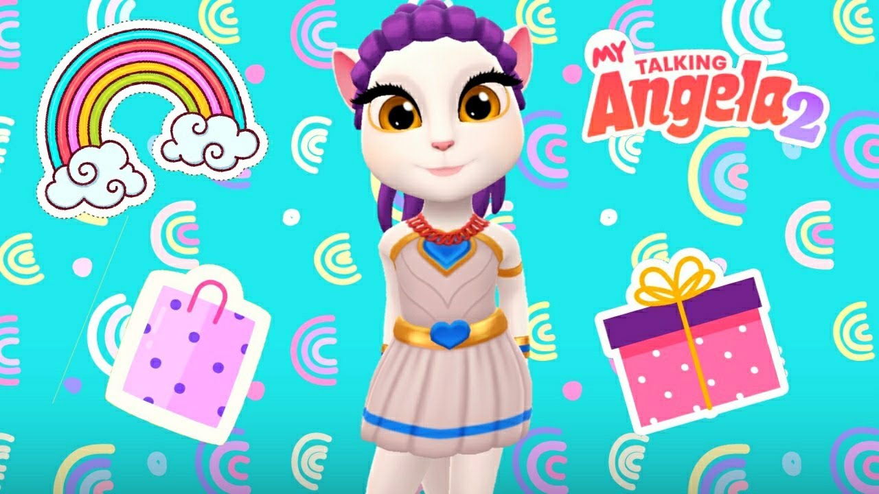 Princess Costume My Talking Angela 2 Android Gameplay Episode 77 - YouTube