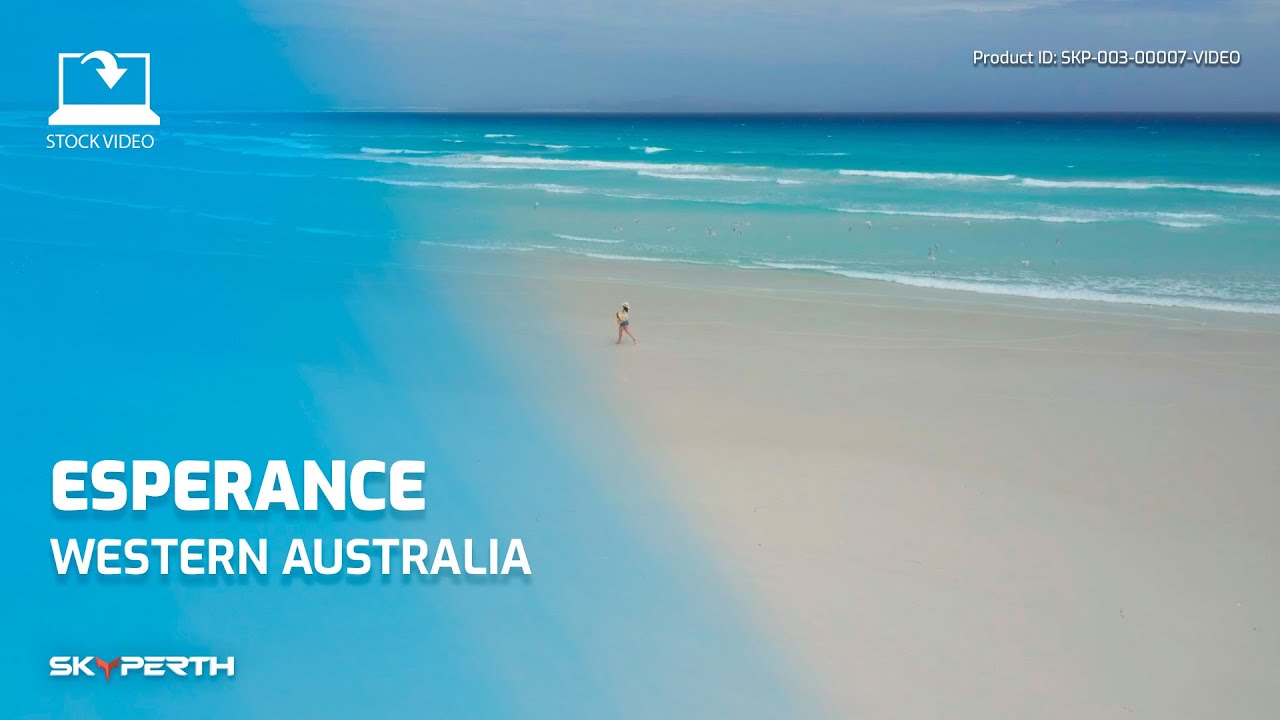 Girl Running on the Beach with Birds | Esperance - YouTube