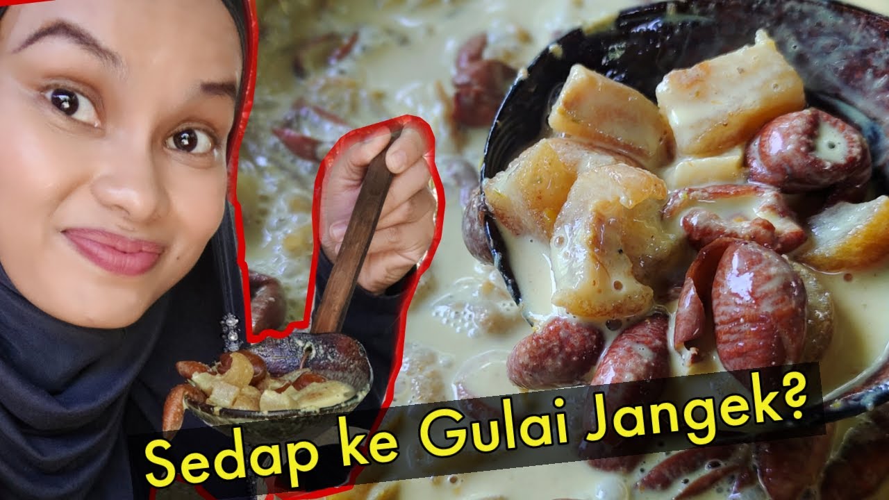 Cara Masak Gulai Jangek Mo Kulit Rambai l Serious sedap sangat! - YouTube