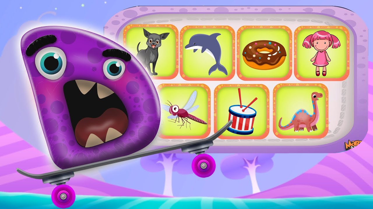 Letter D | Monster Alphabet Phonics for Kids | Nursery Rhymes ...