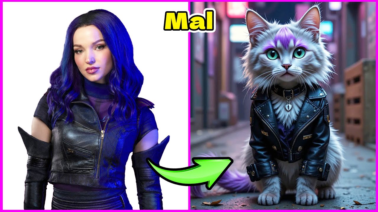 Descendants: The Rise of Red Characters KITTY CAT 😾😿🙀 | Flash Quiz ...