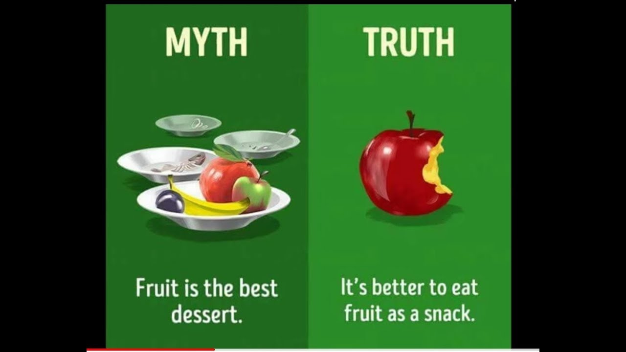 Food Myths /true or false about food. - YouTube