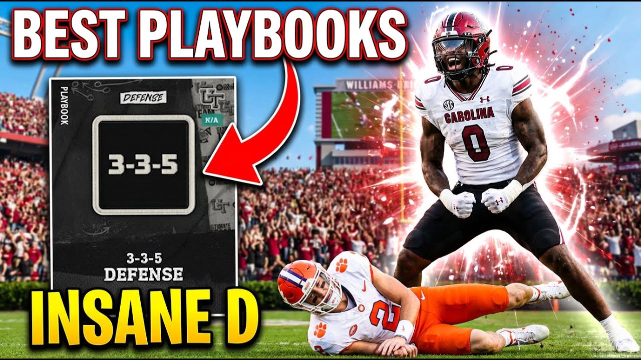 These Are The 3 Best Defensive Playbooks in College Football 26! 🔒 ...