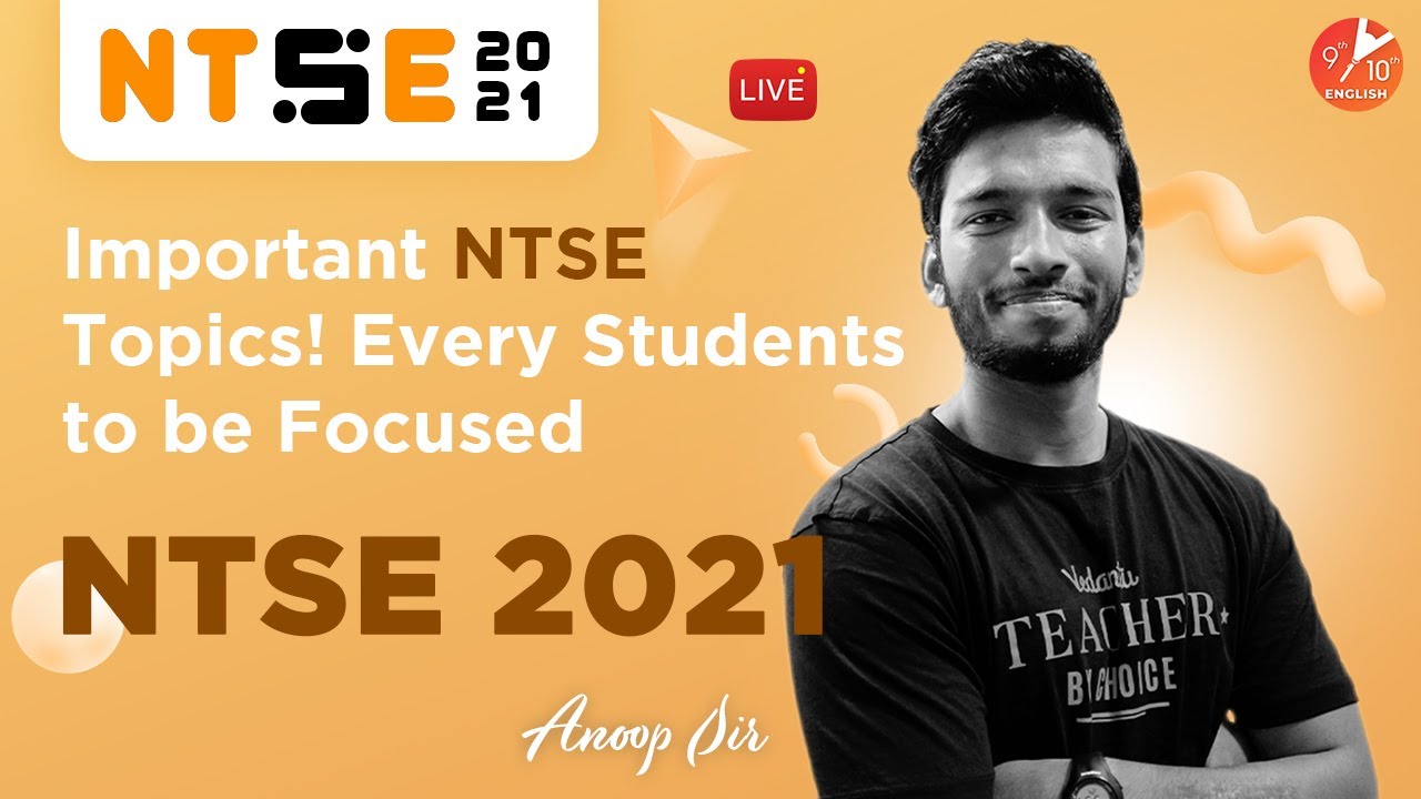 ️Most Important NTSE 2021 Topics[ Physics ]!! Every Student to be ...